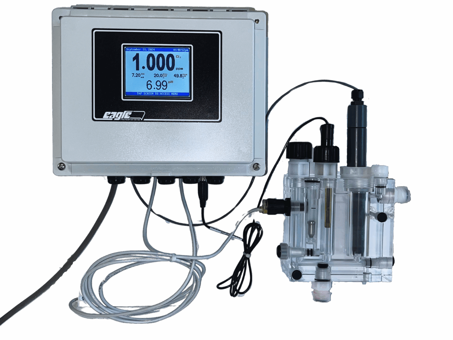 RP-1200 Residual Chlorine/pH Analyzer - Eagle Microsystems